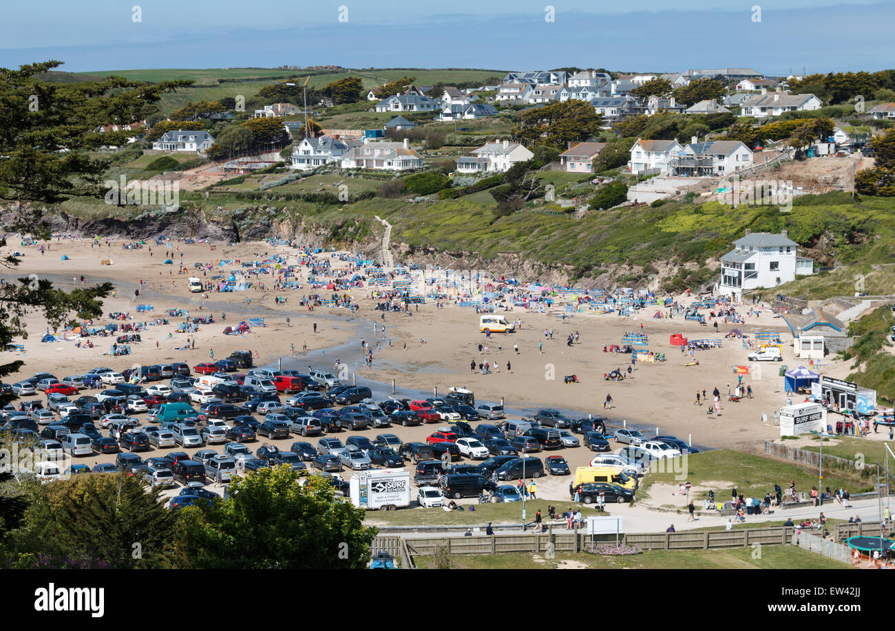 Polzeath is one of the most popular surfing and holiday beaches in ...
