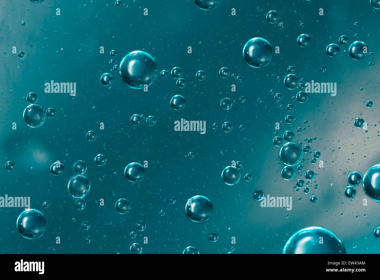 Refreshing colored air bubbles floating Stock Photo - Alamy