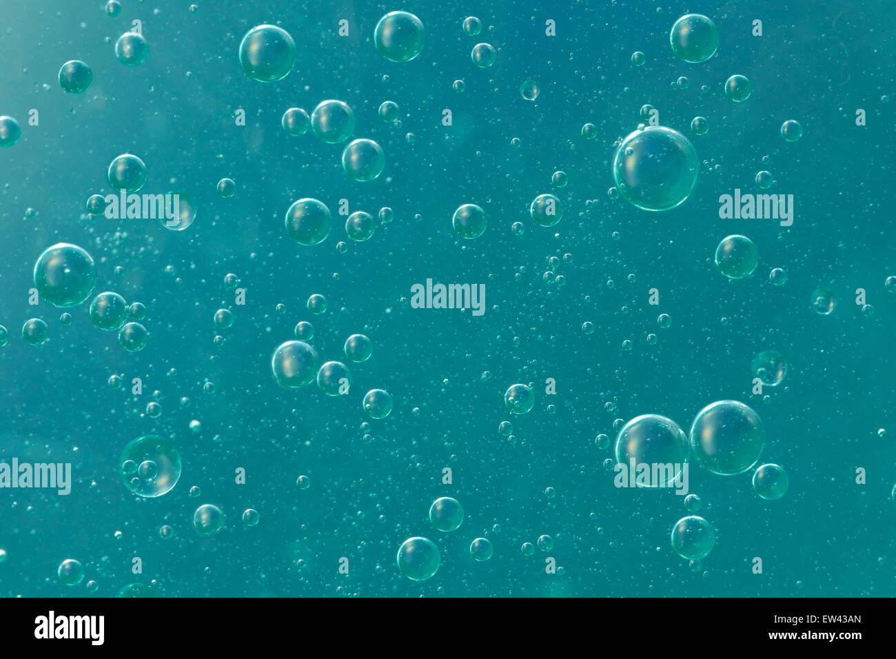 Refreshing colored air bubbles floating Stock Photo - Alamy
