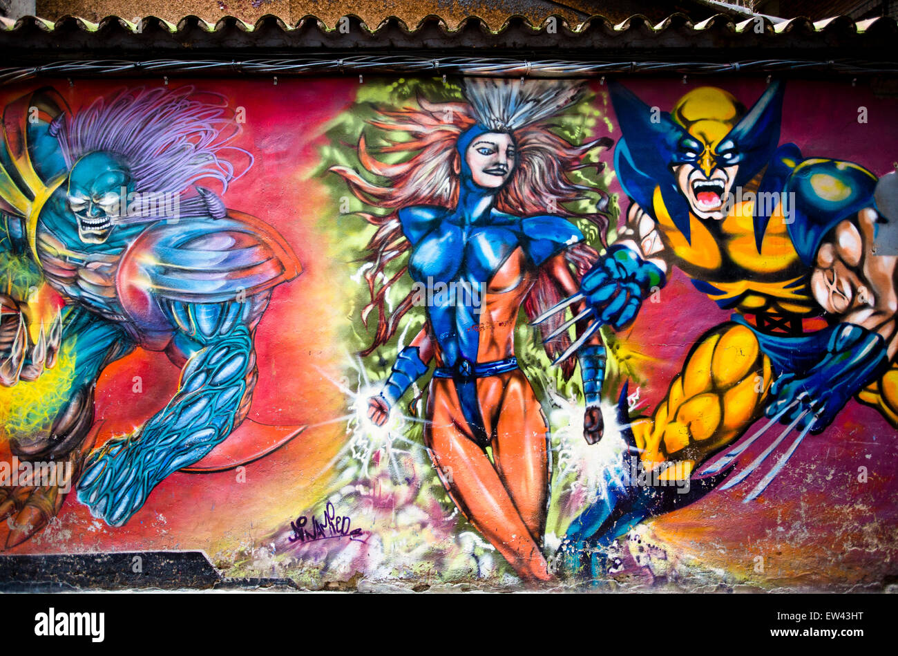 Wolverine marvel comics hi-res stock photography and images - Alamy