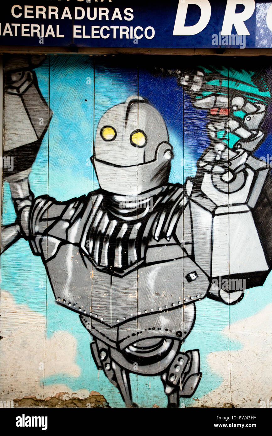 Graffiti street art on electrical hi-res stock photography and images ...