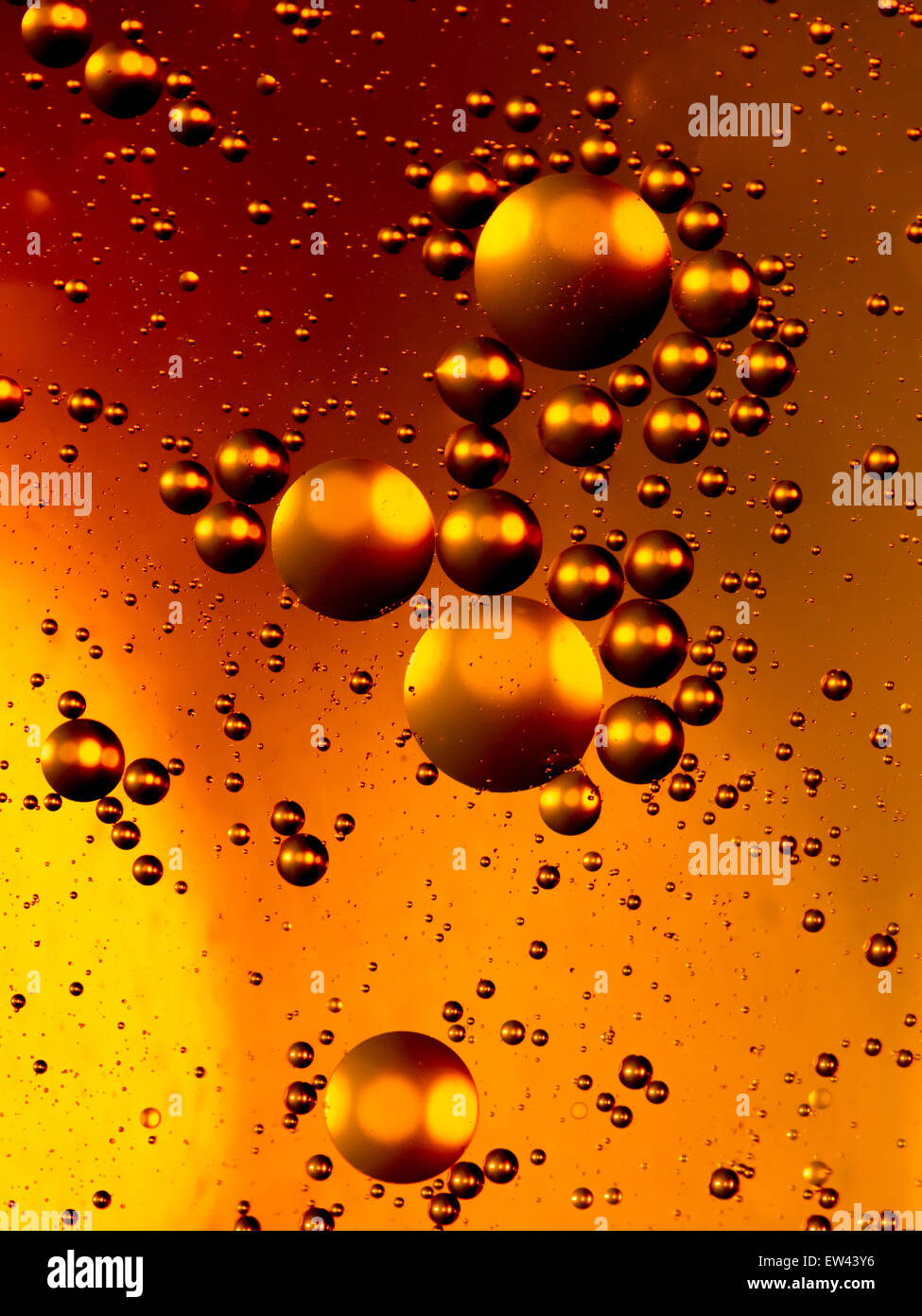 Refreshing colored air bubbles floating Stock Photo - Alamy