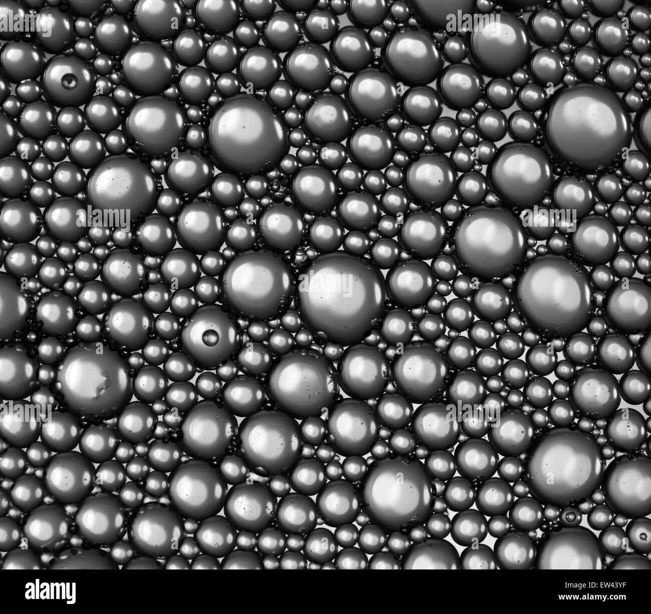 Bubbles texture Black and White Stock Photos & Images - Alamy