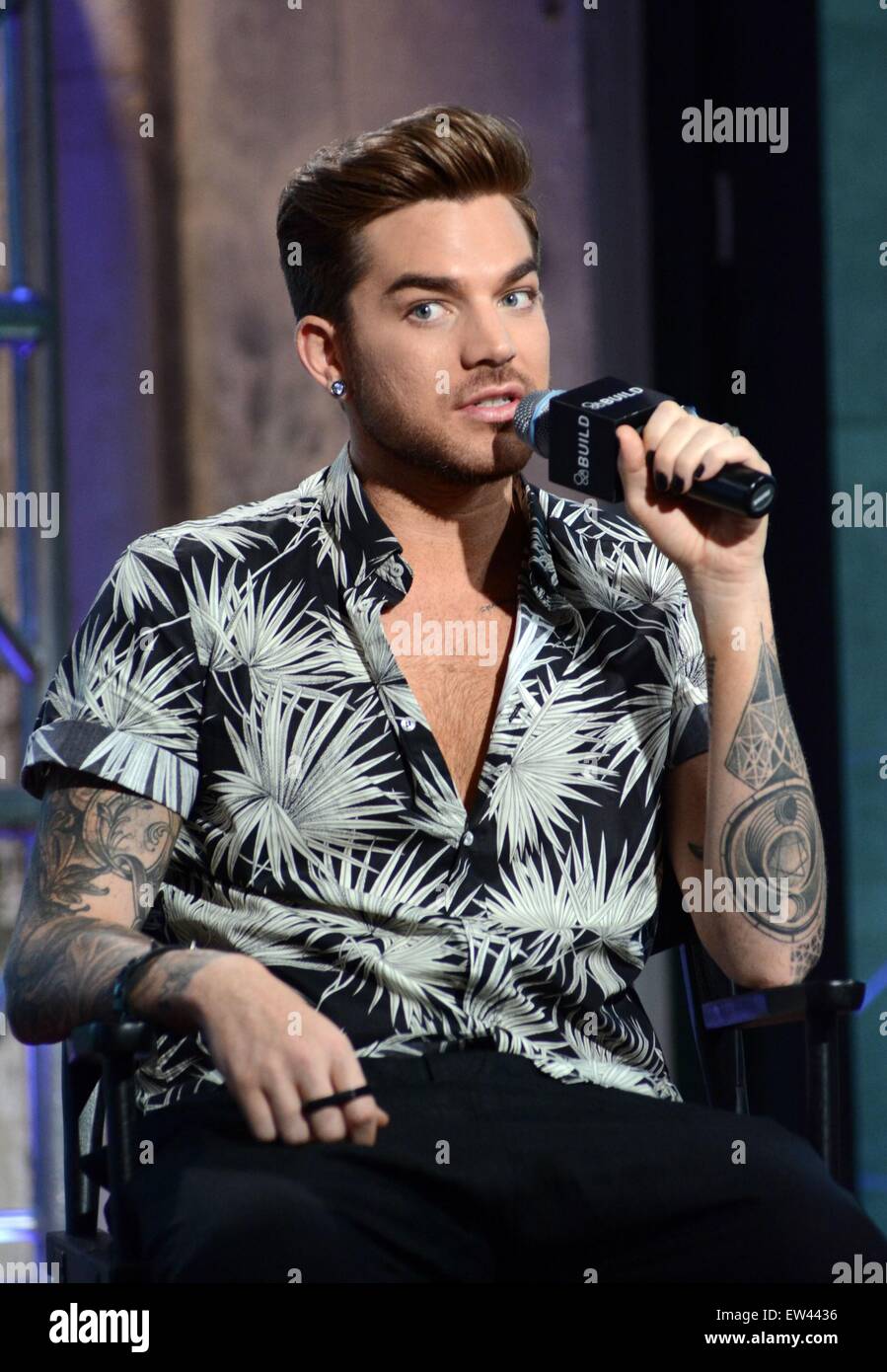 New York, NY, USA. 17th June, 2015. Adam Lambert at a public appearance ...