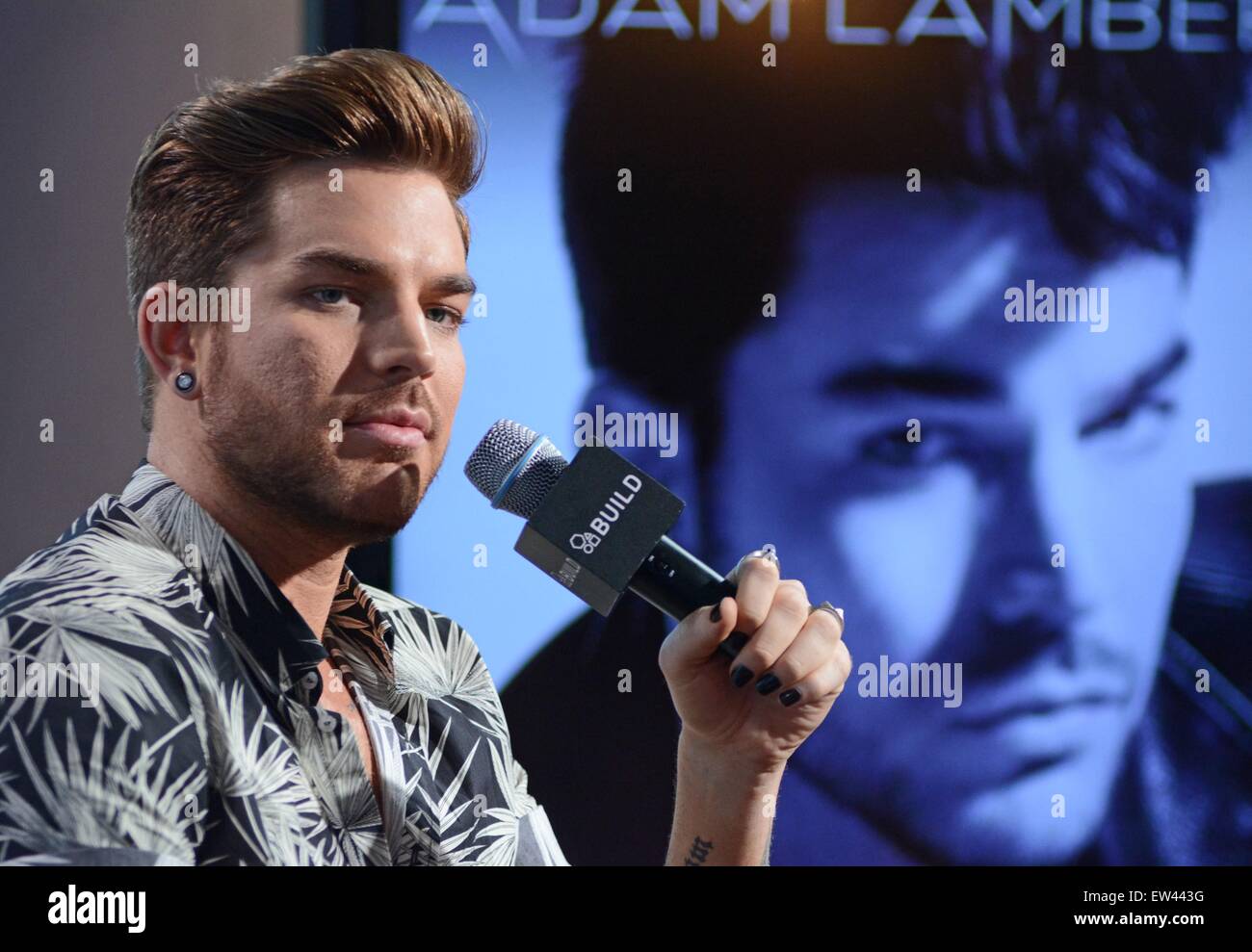 New York, NY, USA. 17th June, 2015. Adam Lambert at a public appearance ...