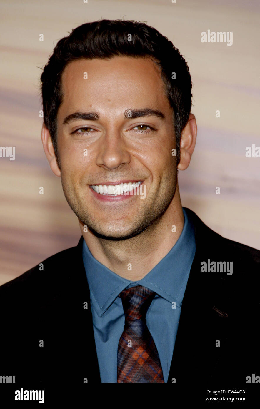 Zachary Levi at the Los Angeles premiere of 'Tangled' held at the El ...