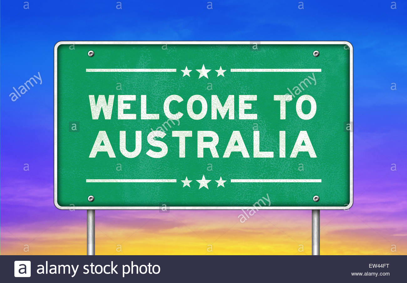 Welcome To Australia Stock Photos & Welcome To Australia Stock Images ...