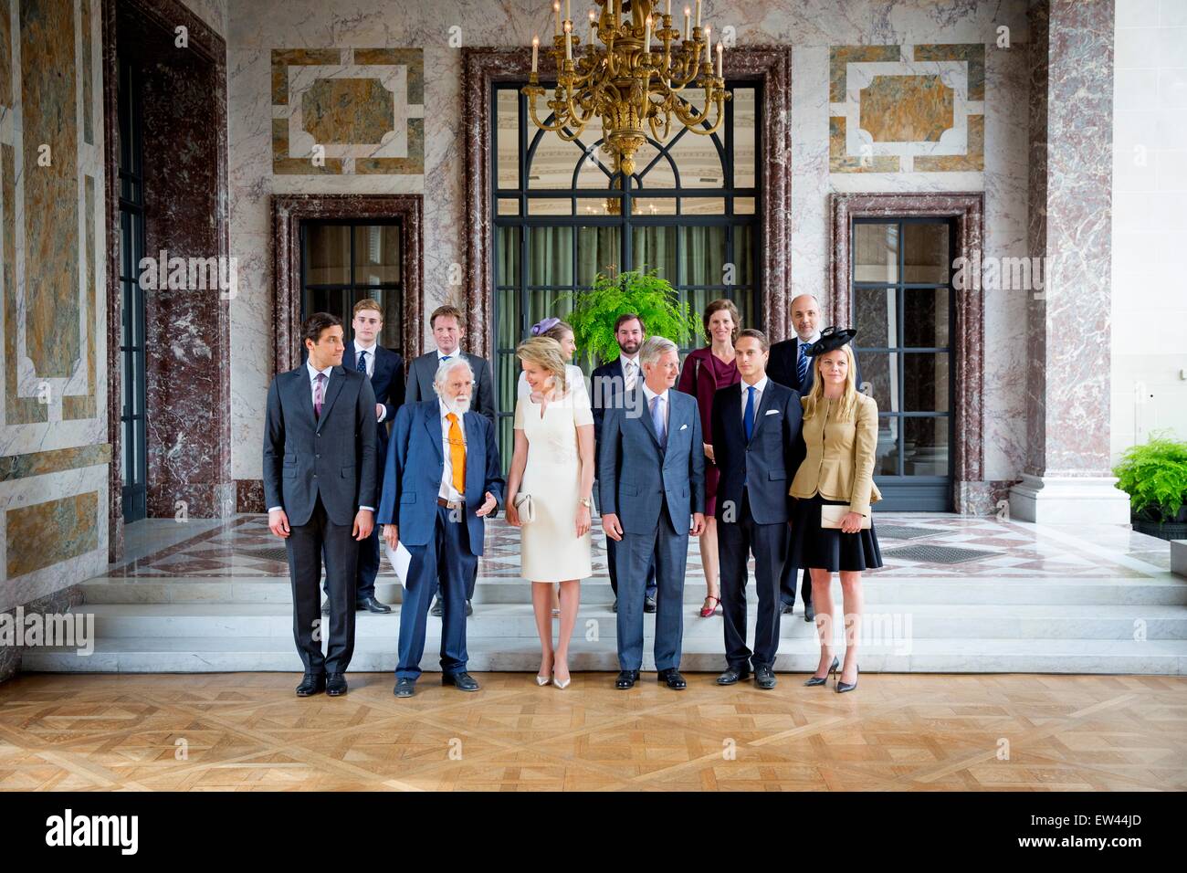 Brussels, Belgium. 17th June, 2015. King Philippe and Queen Mathilde of ...