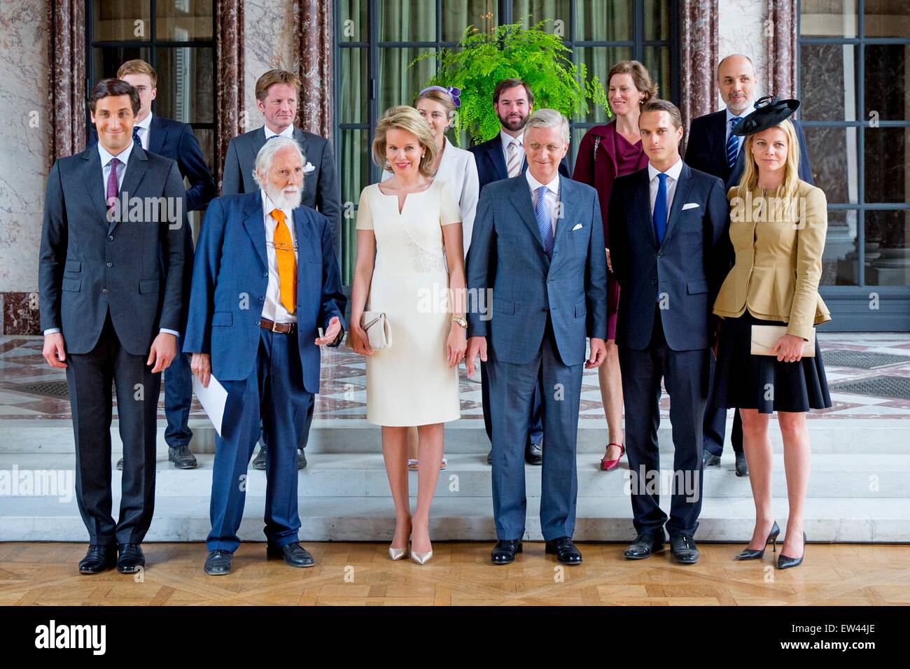 Brussels, Belgium. 17th June, 2015. King Philippe and Queen Mathilde of ...