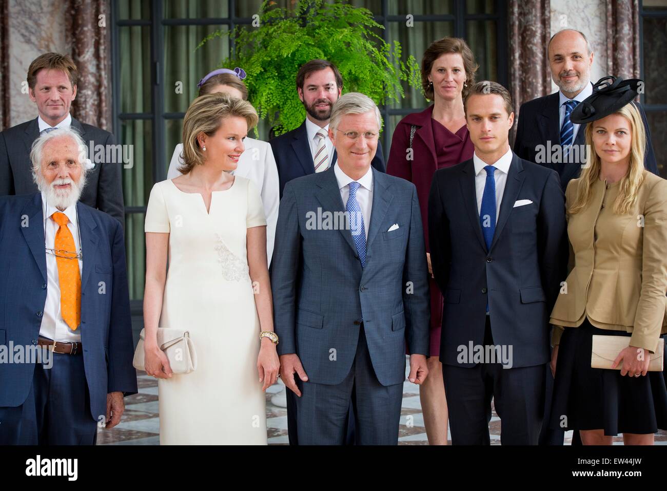 Brussels, Belgium. 17th June, 2015. King Philippe and Queen Mathilde of ...