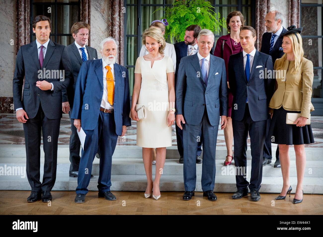 Brussels, Belgium. 17th June, 2015. King Philippe and Queen Mathilde of ...