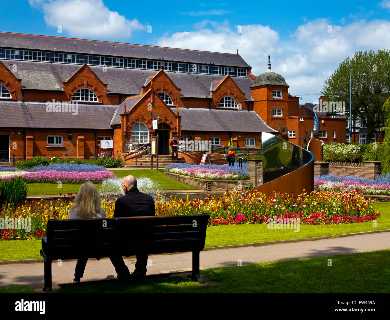 Exterior of Charnwood Museum in Queen's Park Loughborough ...