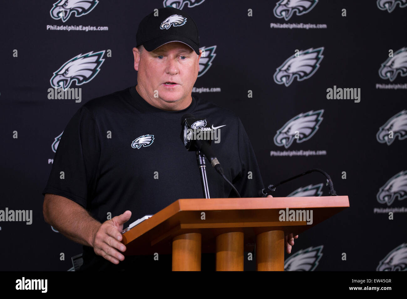 Philadelphia, Pennsylvania, USA. 17th June, 2015. Philadelphia Eagles ...
