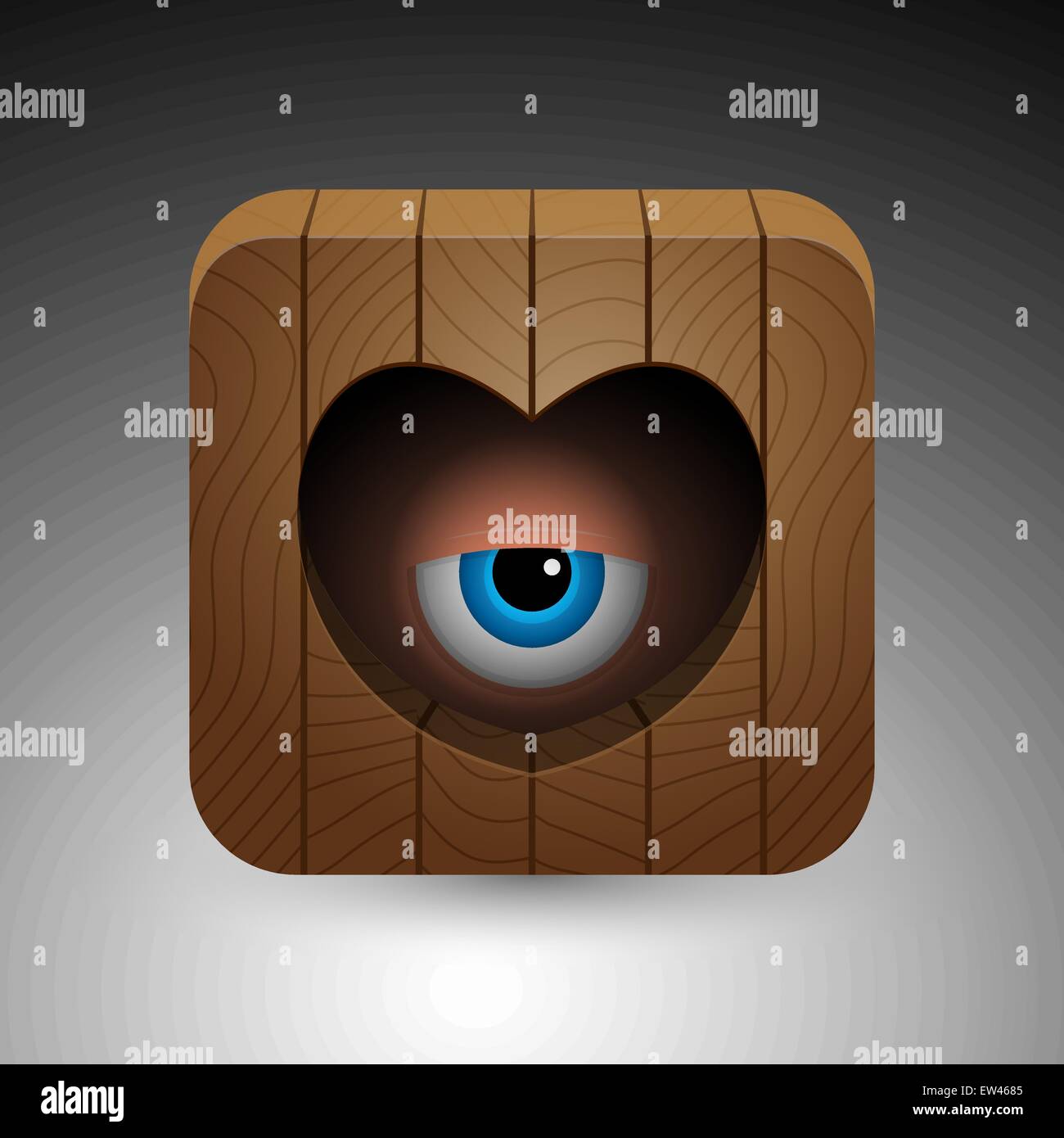 Cartoon eye icon Stock Vector Image & Art - Alamy