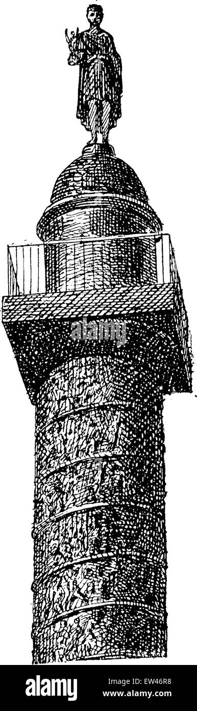 Vendome tower Stock Vector Images - Alamy