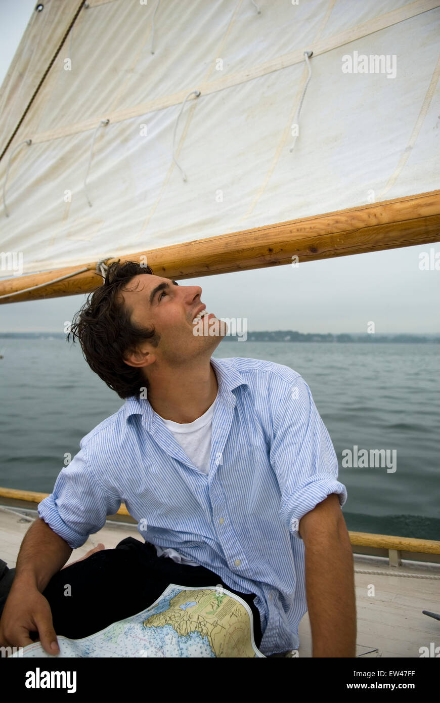 New man at the helm hi-res stock photography and images - Alamy