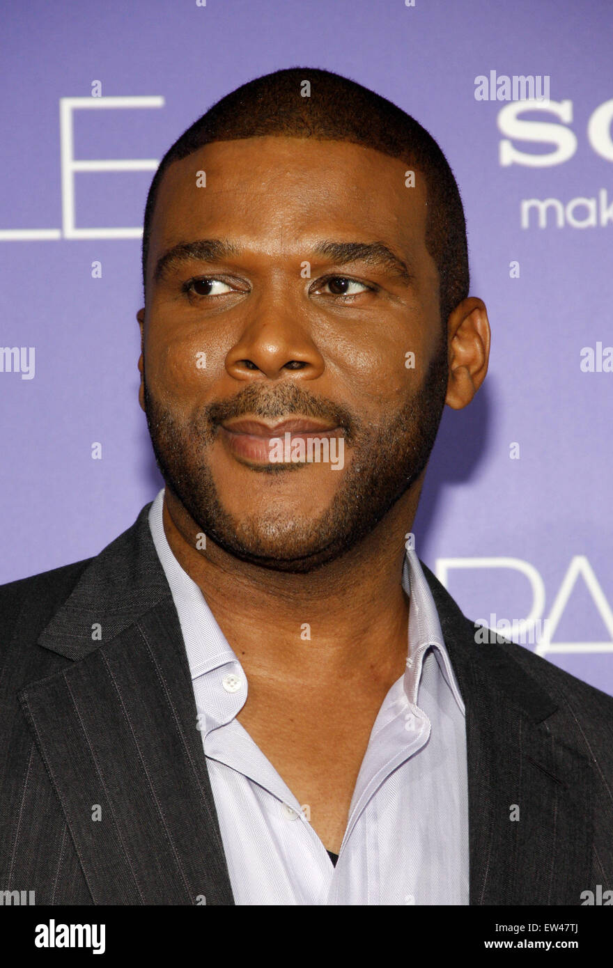 Tyler Perry at the Los Angeles premiere of 'Sparkle' held at the ...