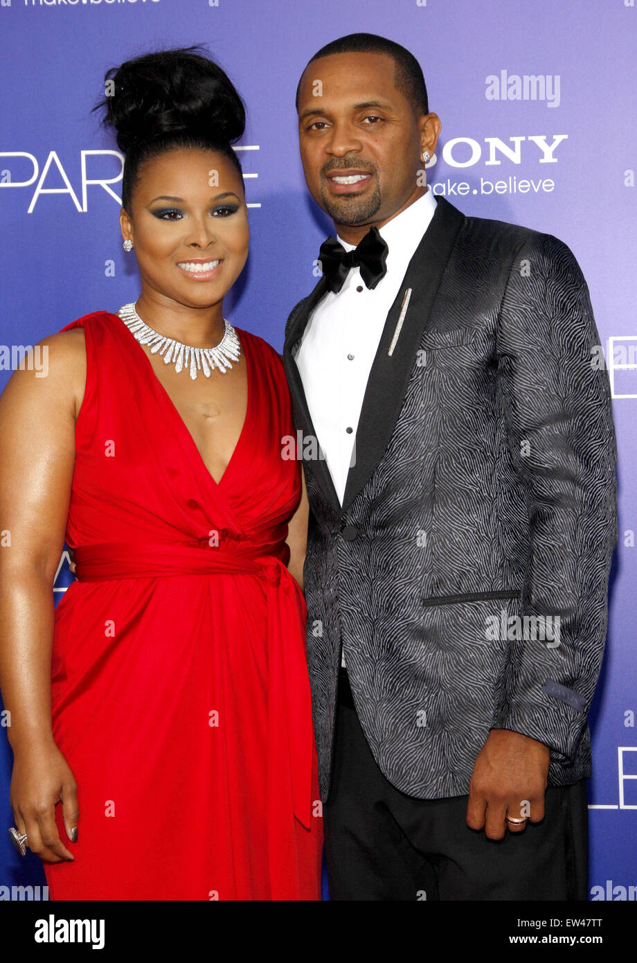 Michelle Epps and Mike Epps Stock Photo - Alamy