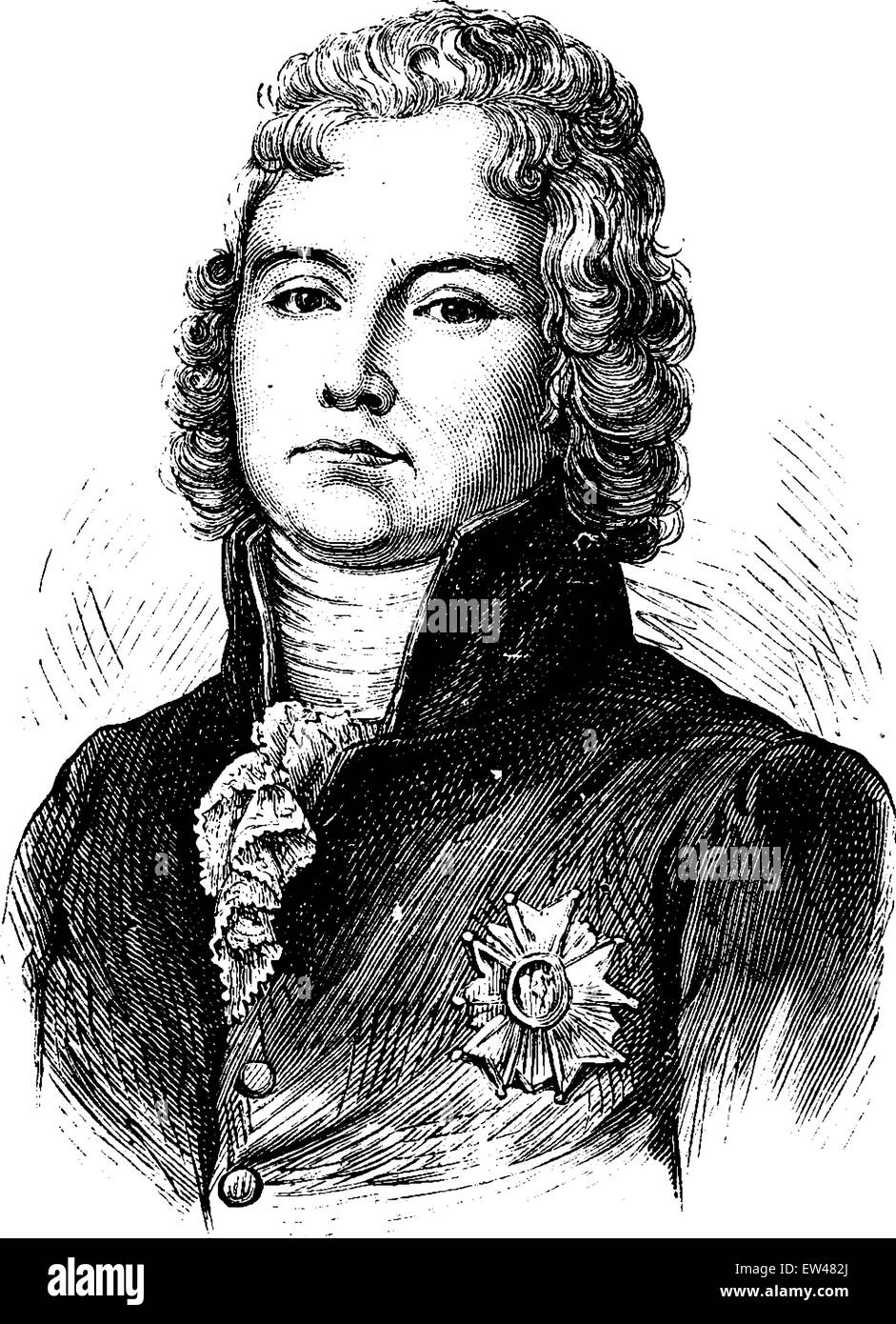 Talleyrand, vintage engraved illustration. History of France – 1885 ...