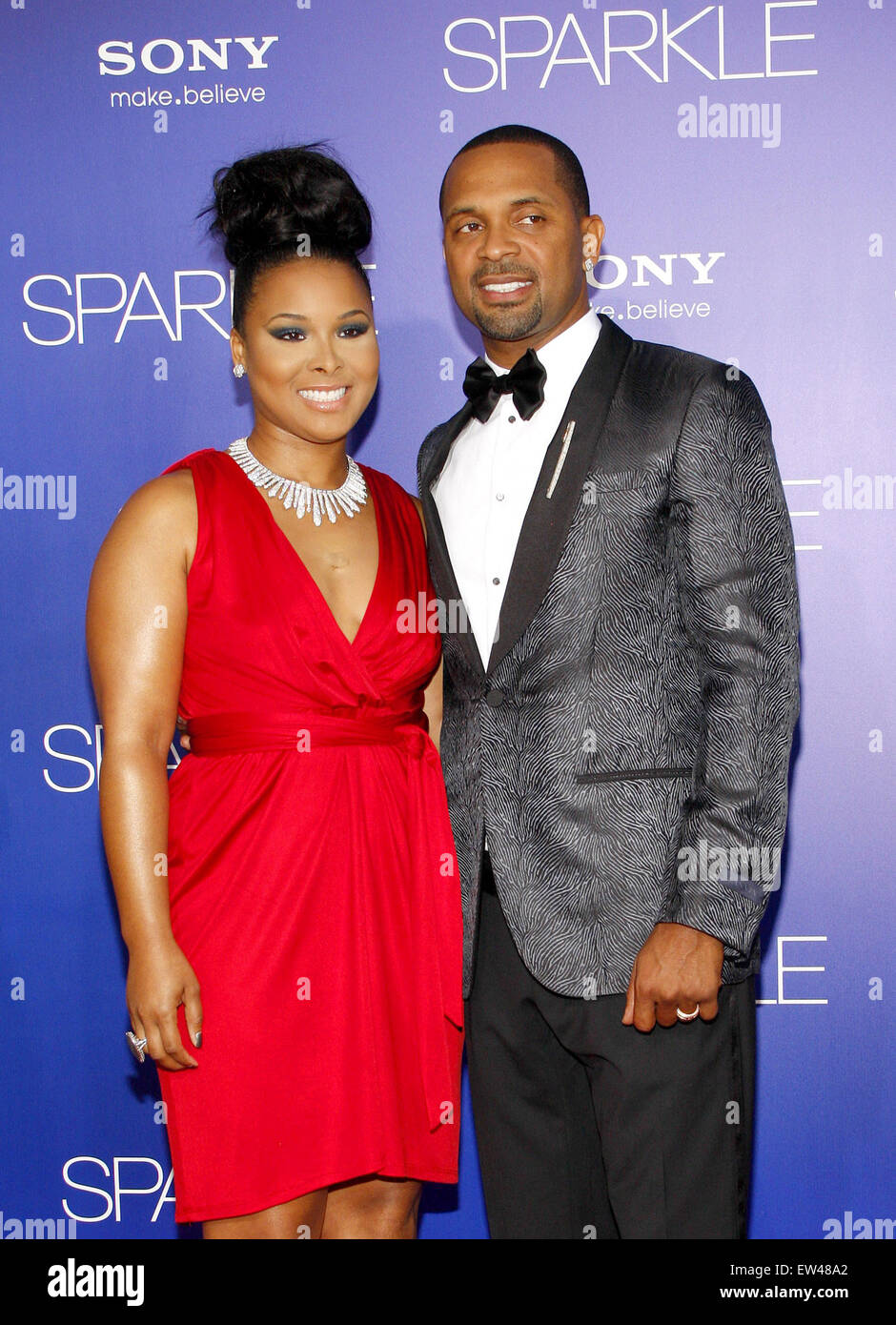 Michelle Epps and Mike Epps Stock Photo - Alamy