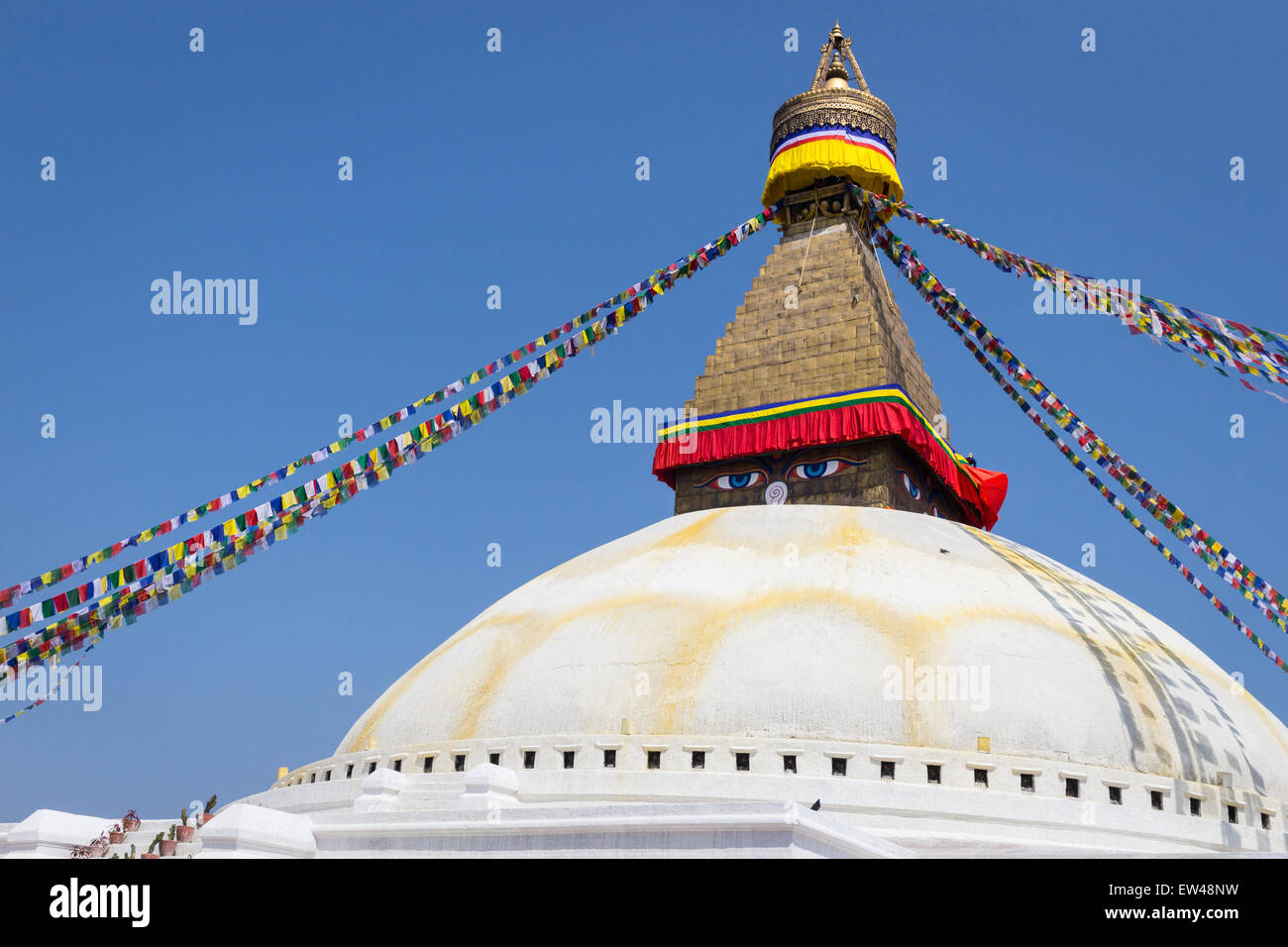 Stupa in Kathmandu Stock Photo - Alamy