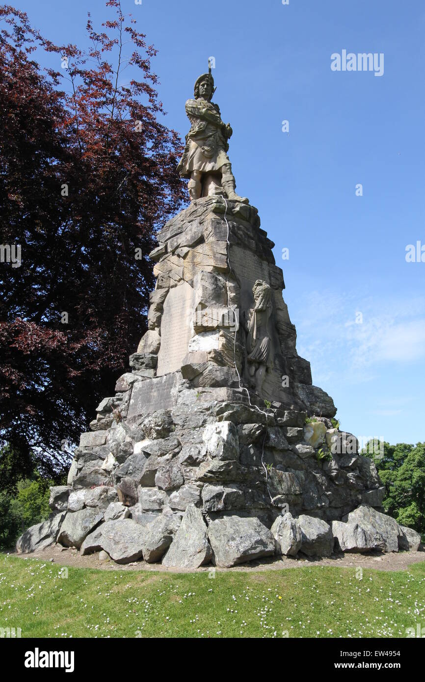 Black watch memorial aberfeldy hi-res stock photography and images - Alamy