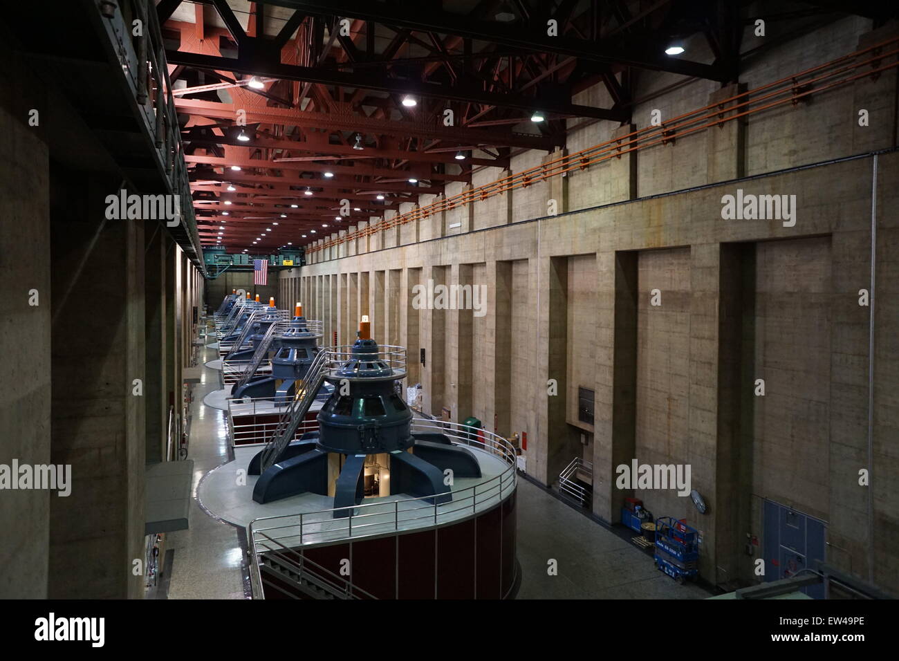 Hoover dam generator turbine hi-res stock photography and images - Alamy