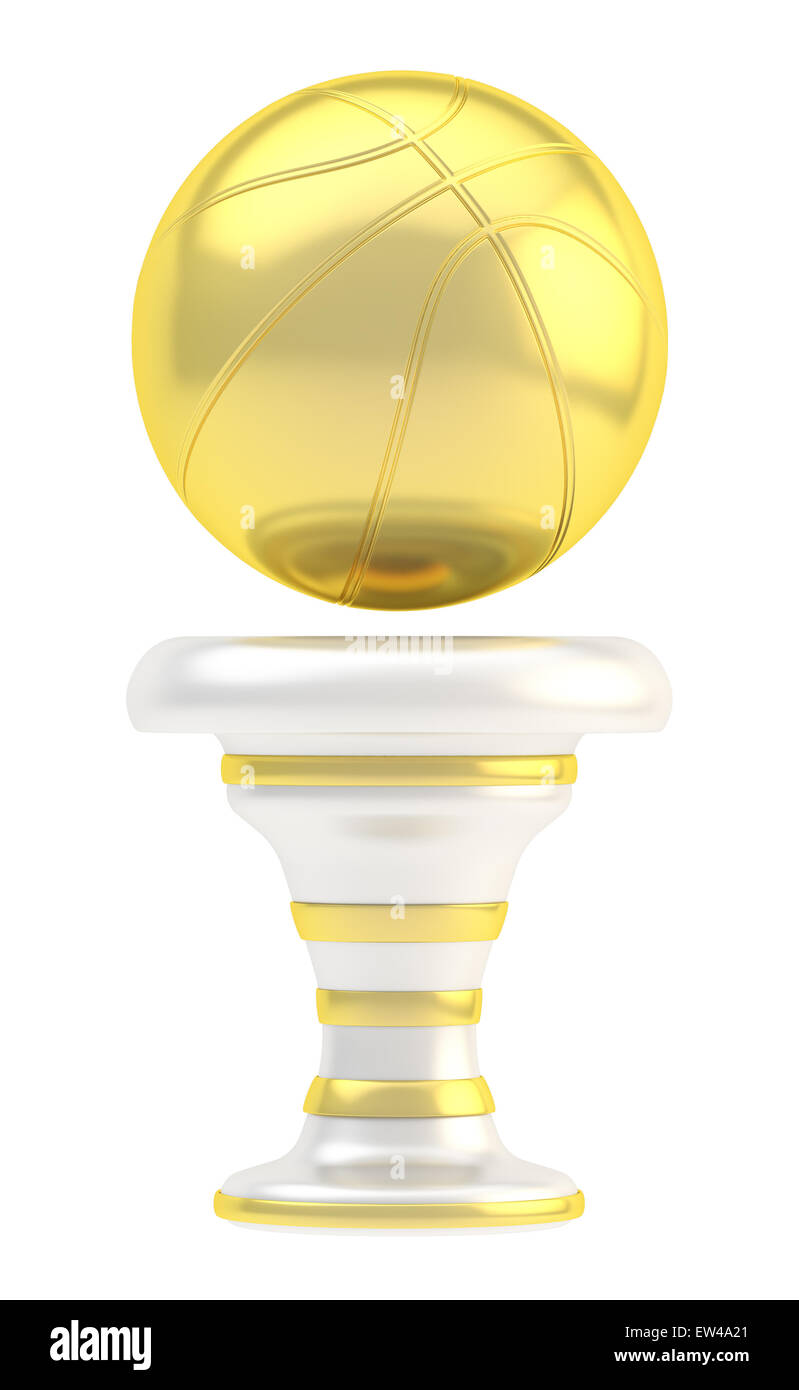 Award basketball sport trophy cup Stock Photo - Alamy