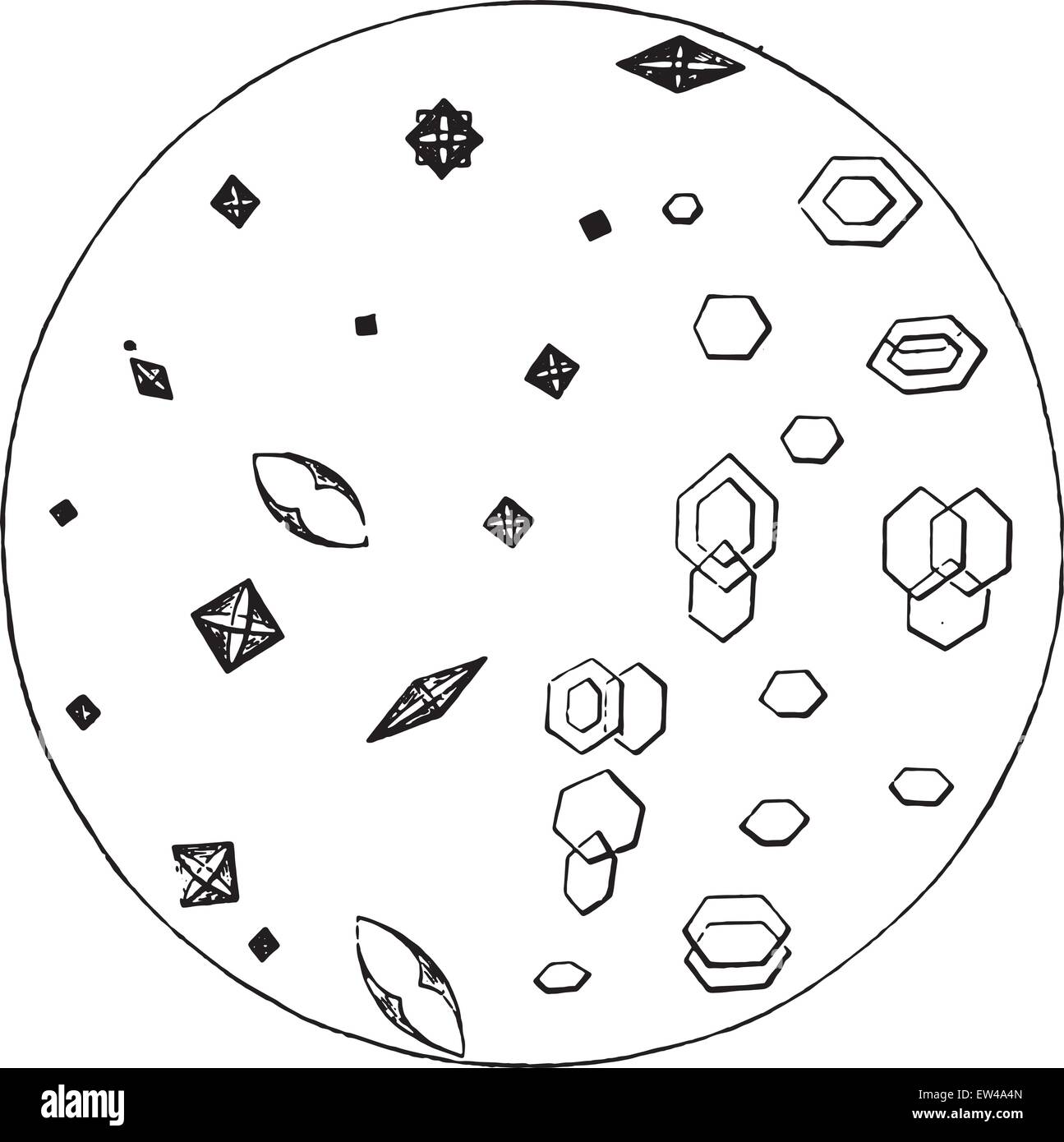 Lime crystals Stock Vector Images - Alamy