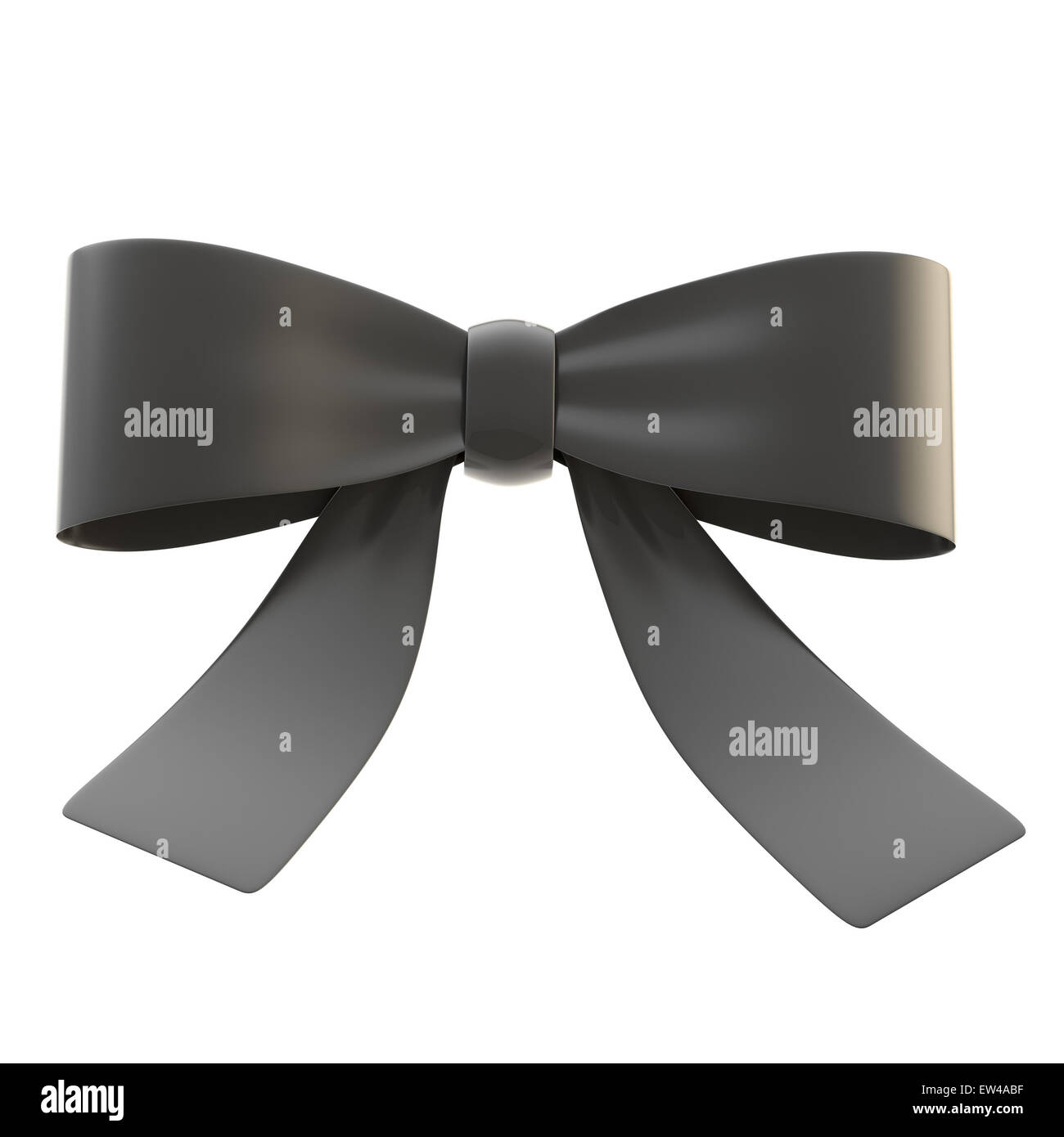 Decorational ribbon bow isolated Stock Photo - Alamy