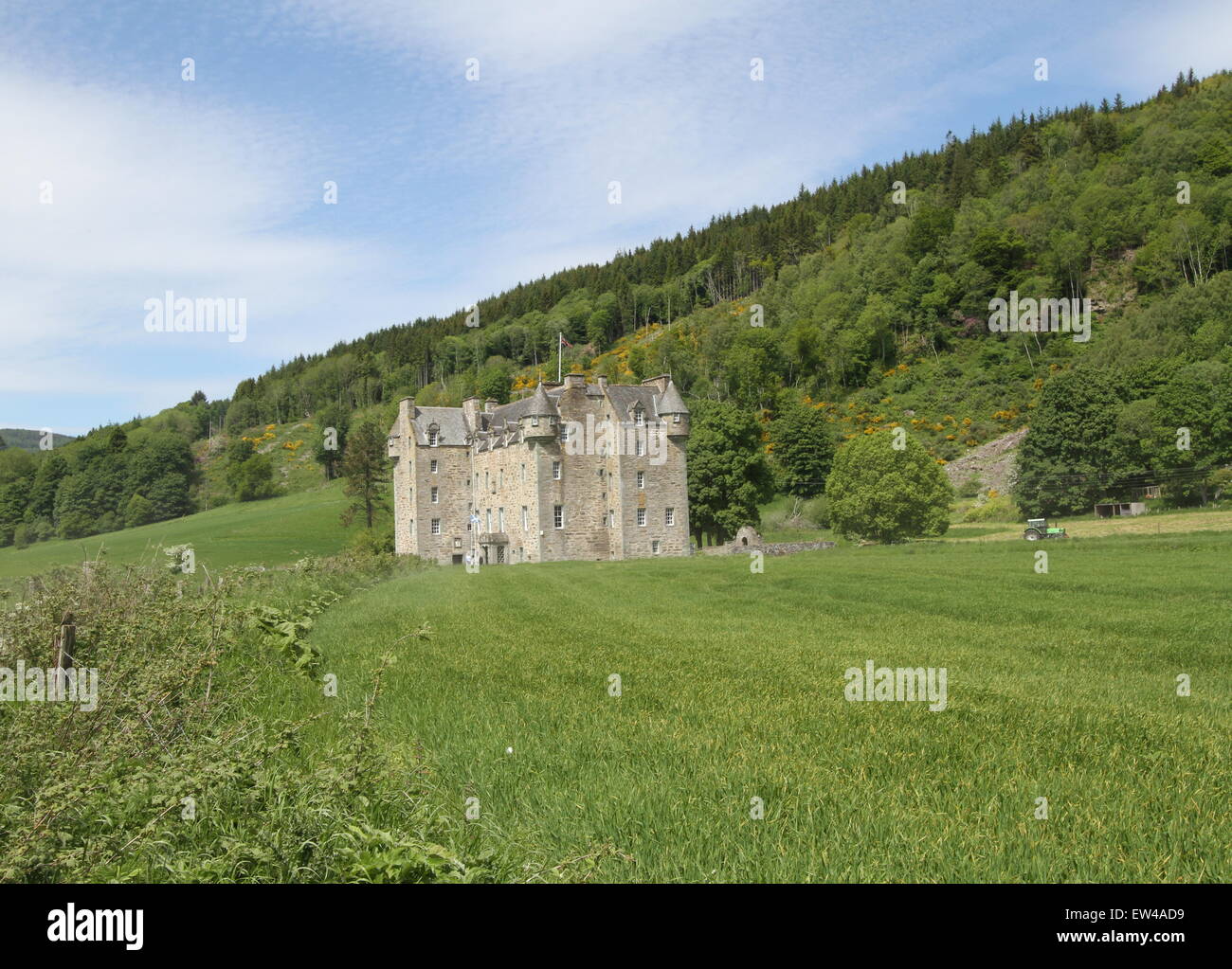 Castle Menzies near Weem Scotland June 2015 Stock Photo - Alamy
