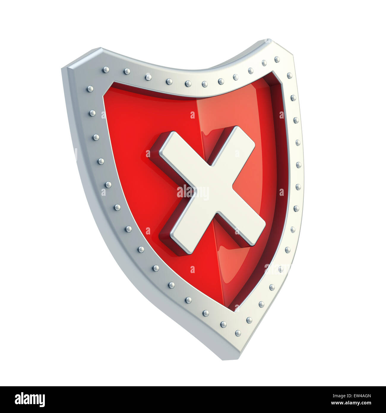 Access denied red web icon hi-res stock photography and images - Alamy