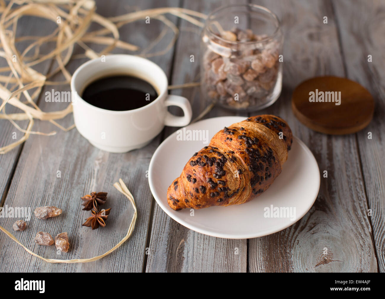 breakfast of coffee Stock Photo - Alamy