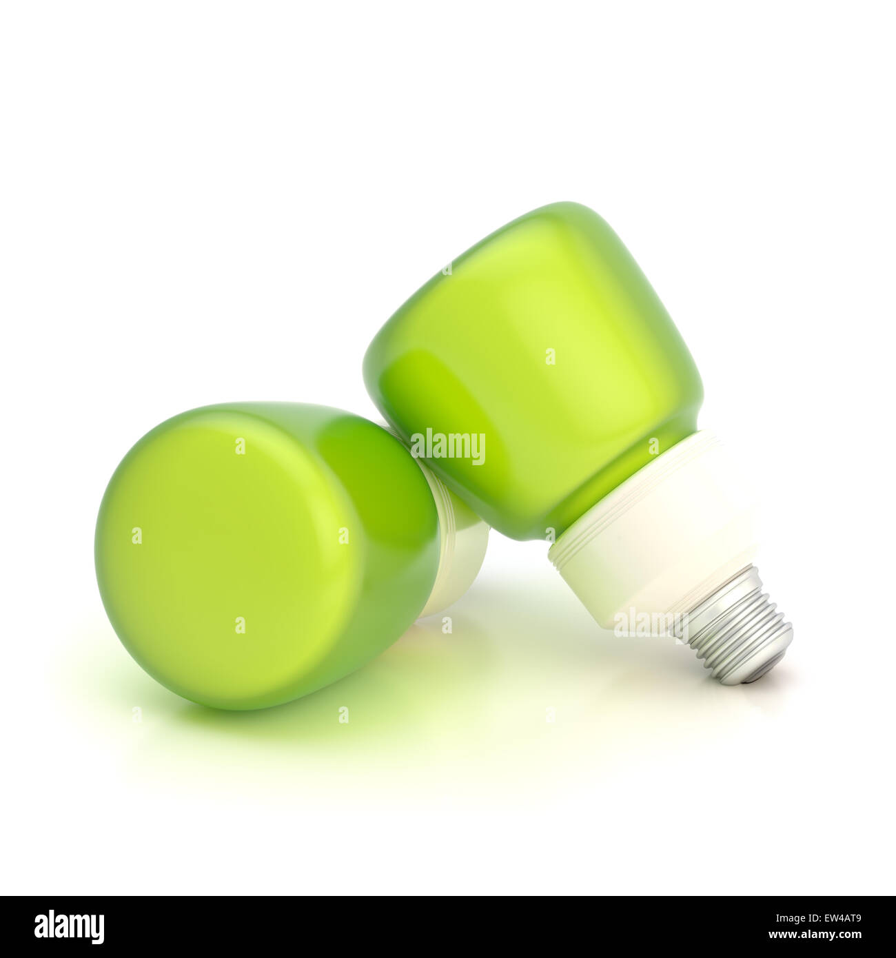 Two light bulb composition Stock Photo - Alamy