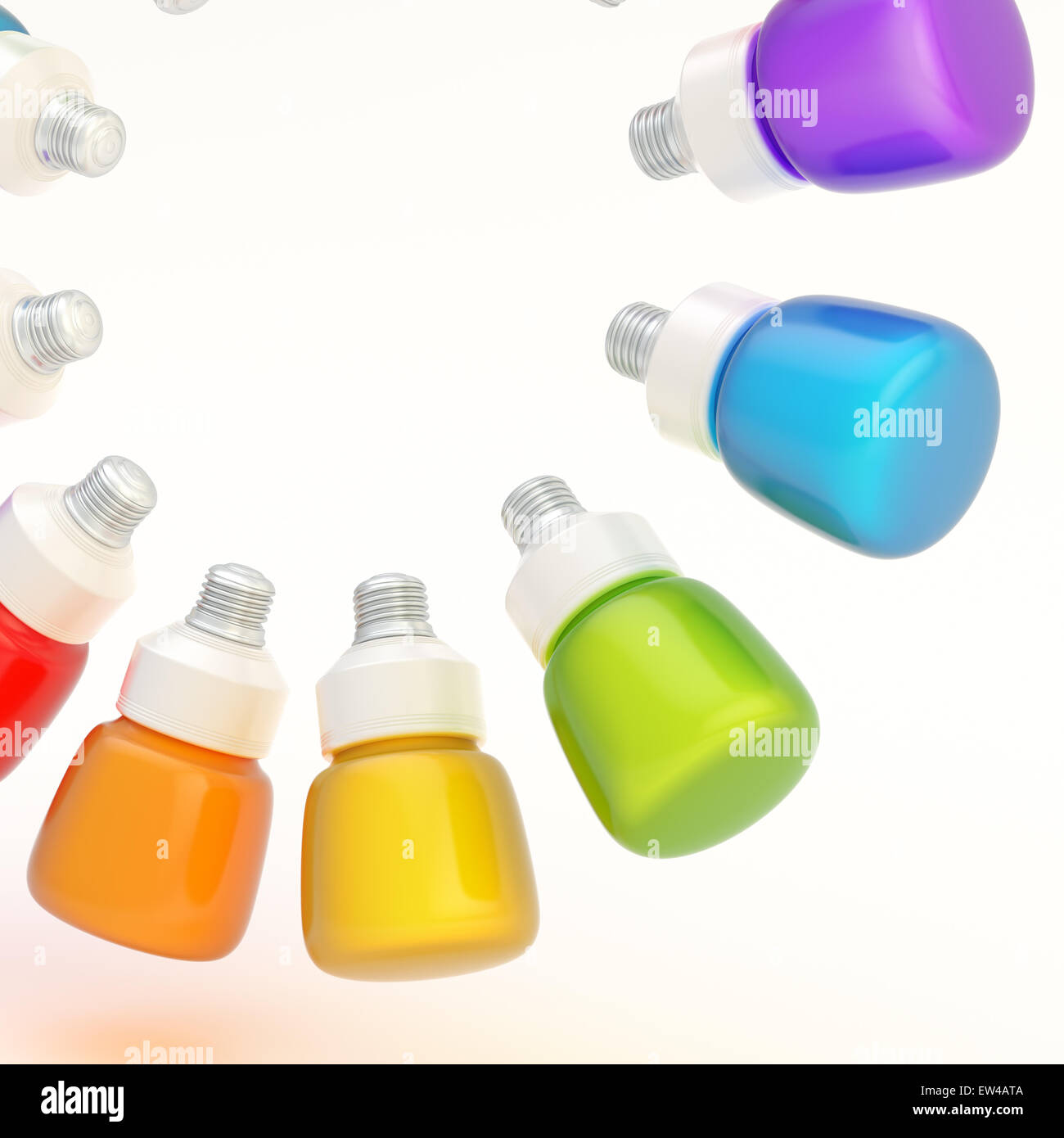 Abstract bulb composition Stock Photo - Alamy