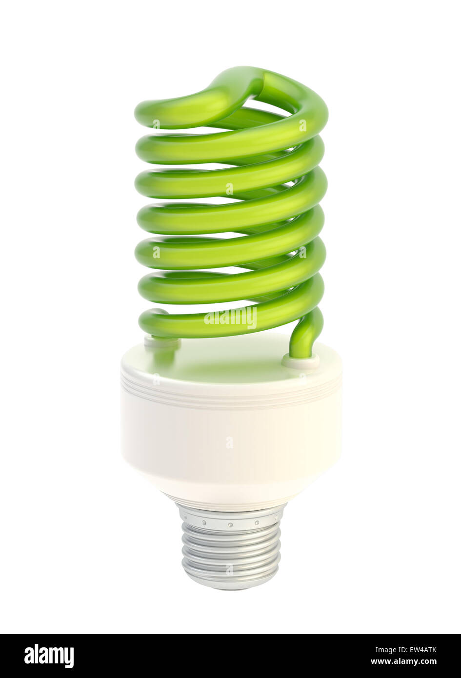 Energy saving bulb isolated Stock Photo - Alamy