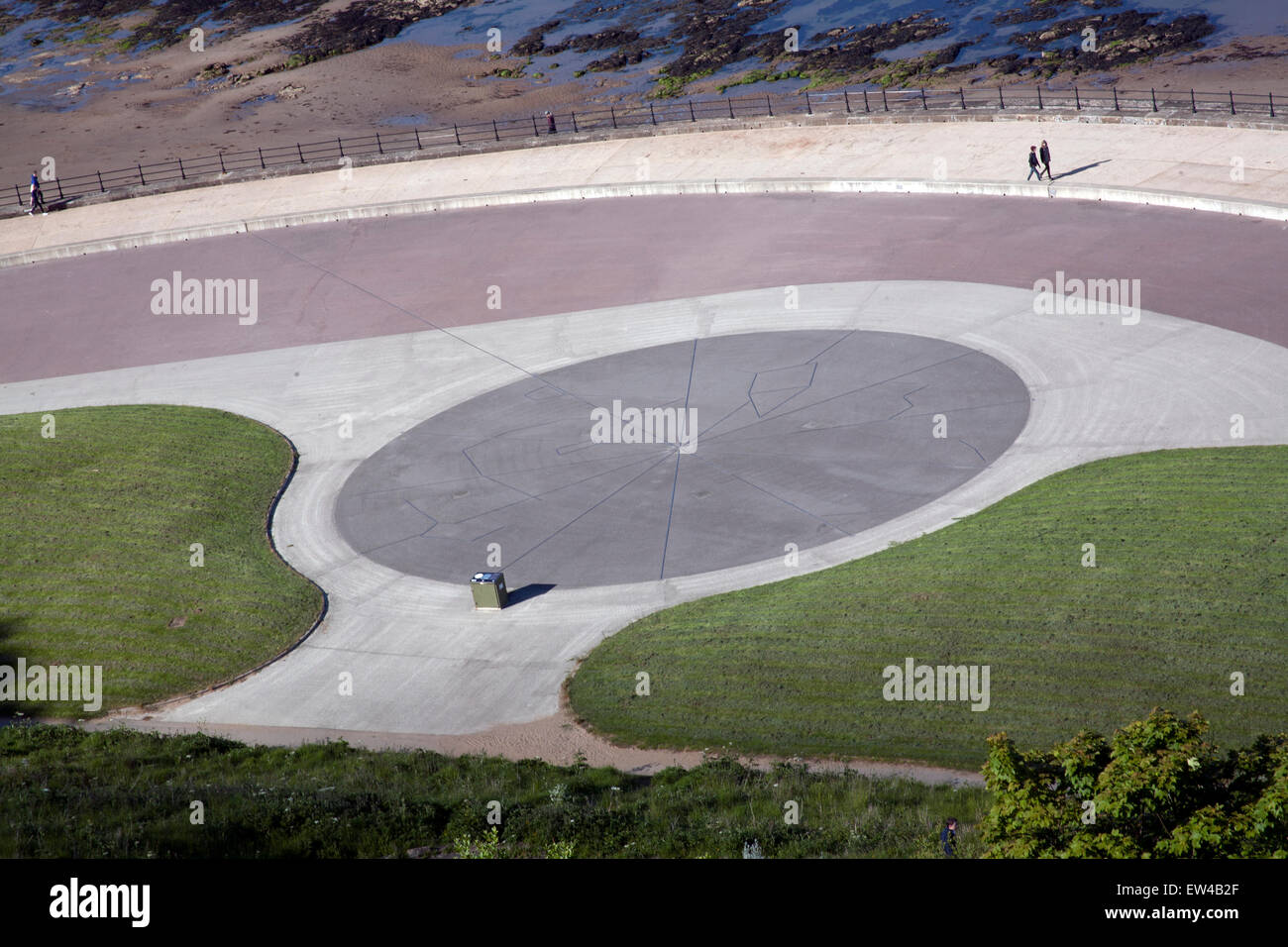 The star disc, South Bay, Scarborough, Yorkshire, England UK Stock ...