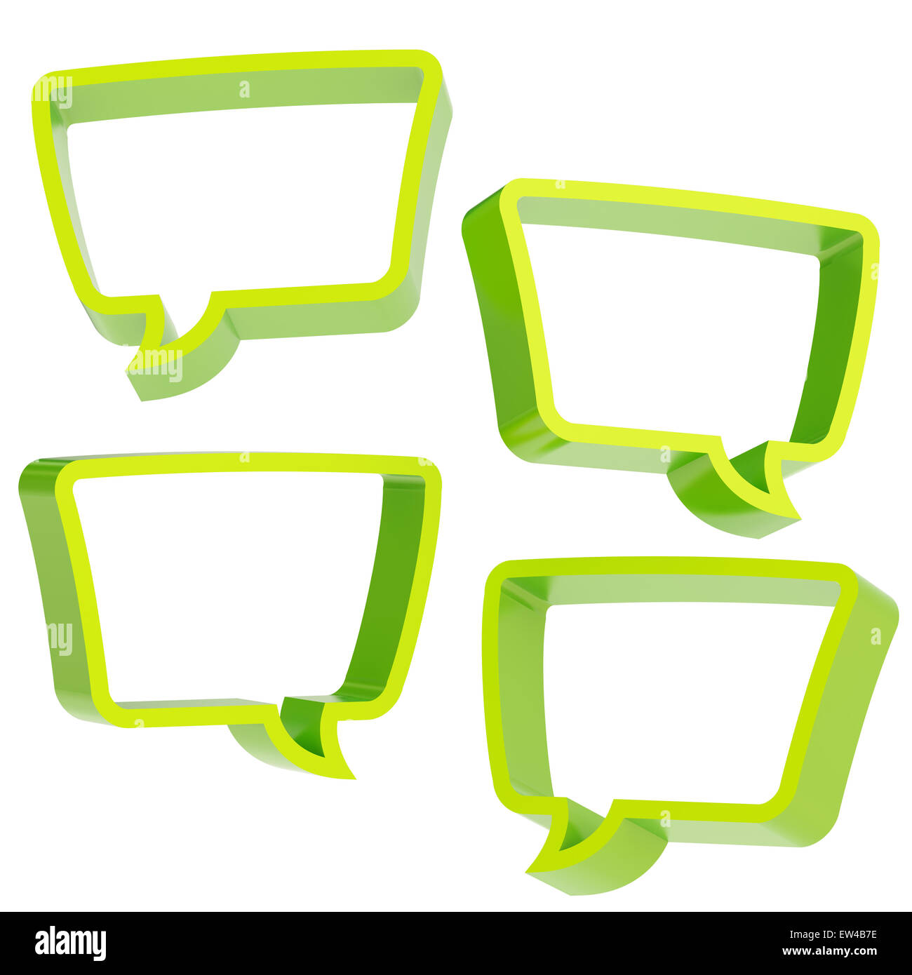 Text bubble shape isolated Stock Photo - Alamy