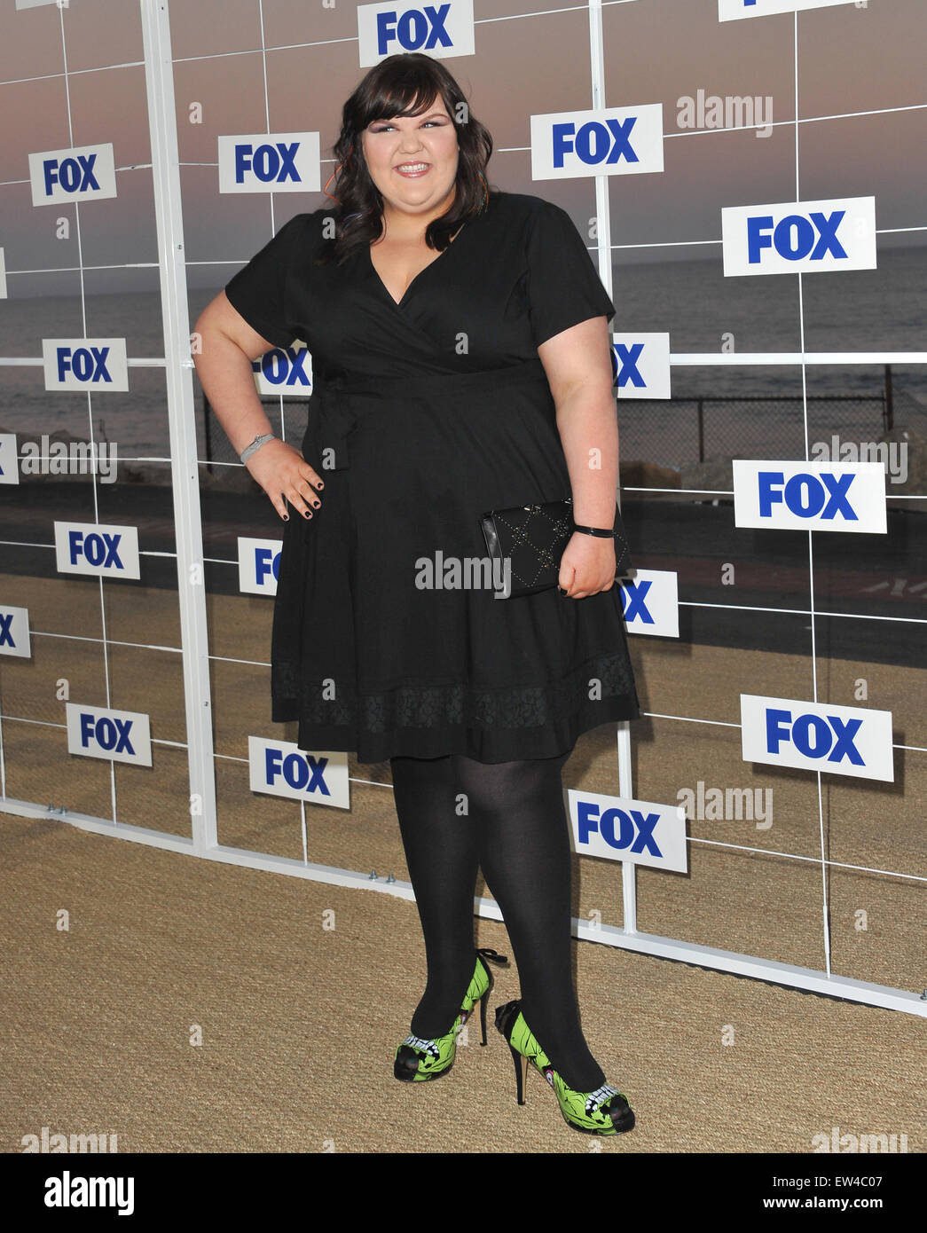 LOS ANGELES, CA - AUGUST 5, 2011: "Glee" star Ashley Fink at the Fox TV ...