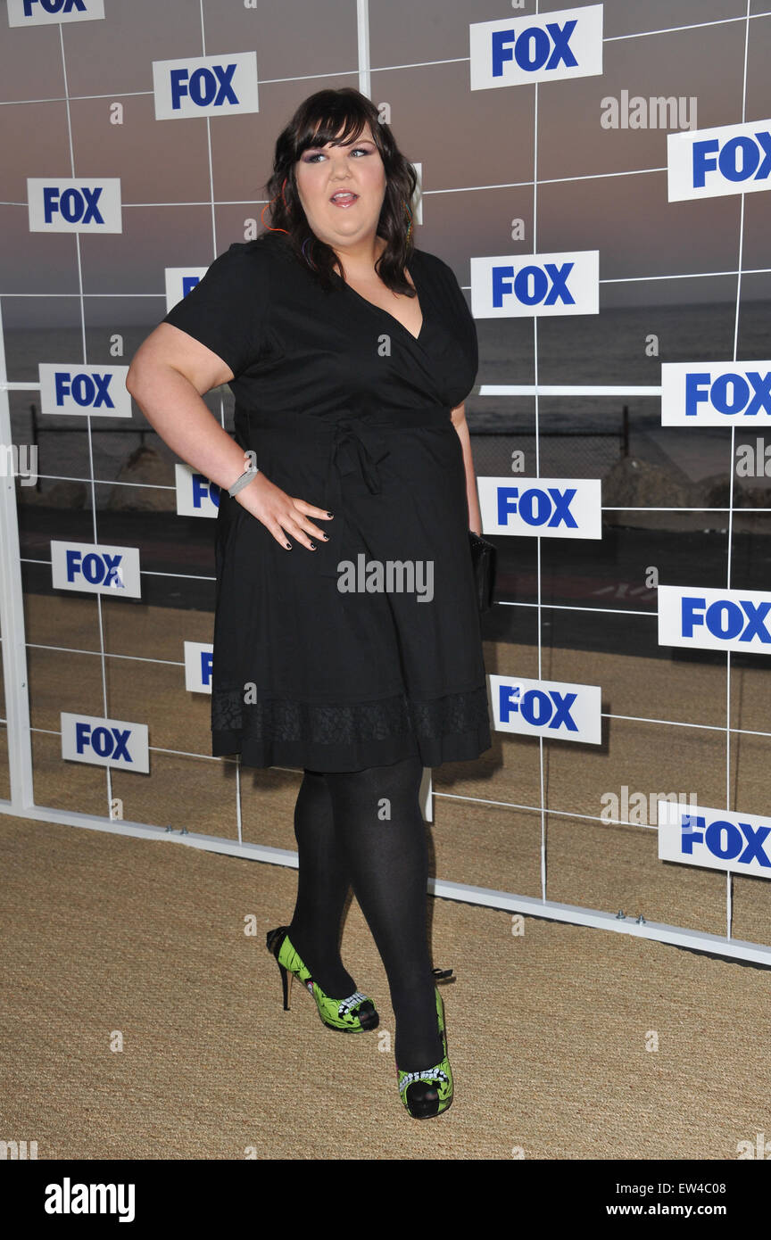 LOS ANGELES, CA - AUGUST 5, 2011: "Glee" star Ashley Fink at the Fox TV ...