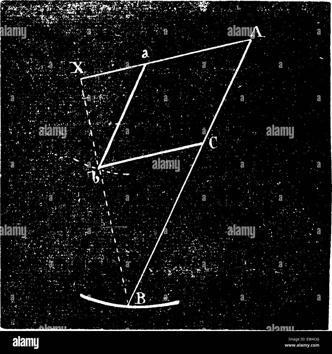 Pantograph drawing Stock Vector Images - Alamy