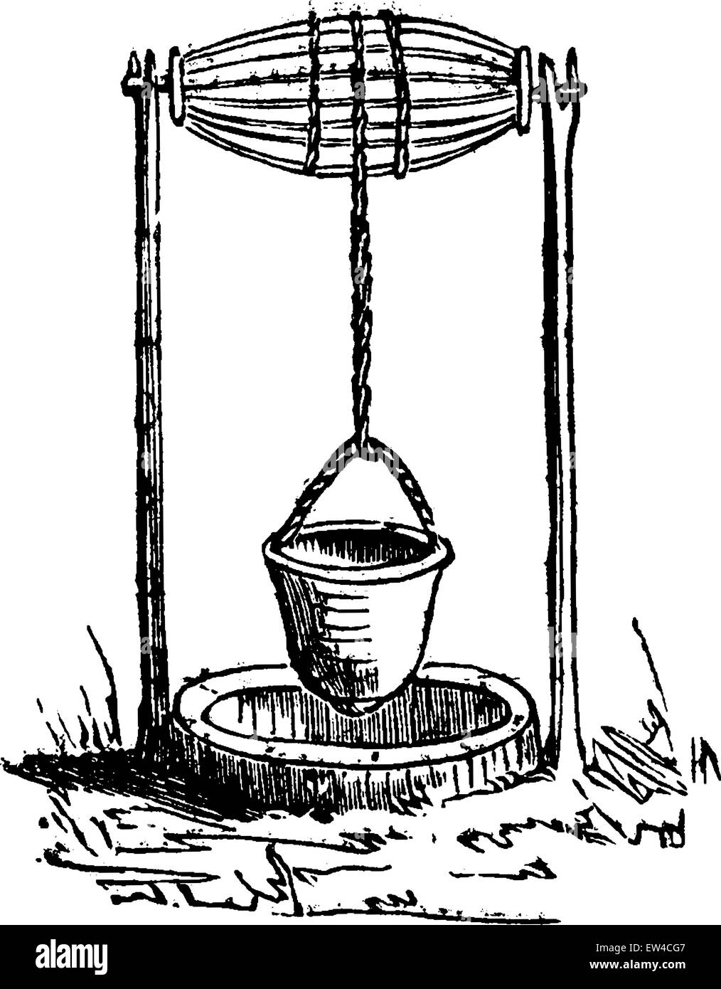 Roman bucket Stock Vector Images - Alamy