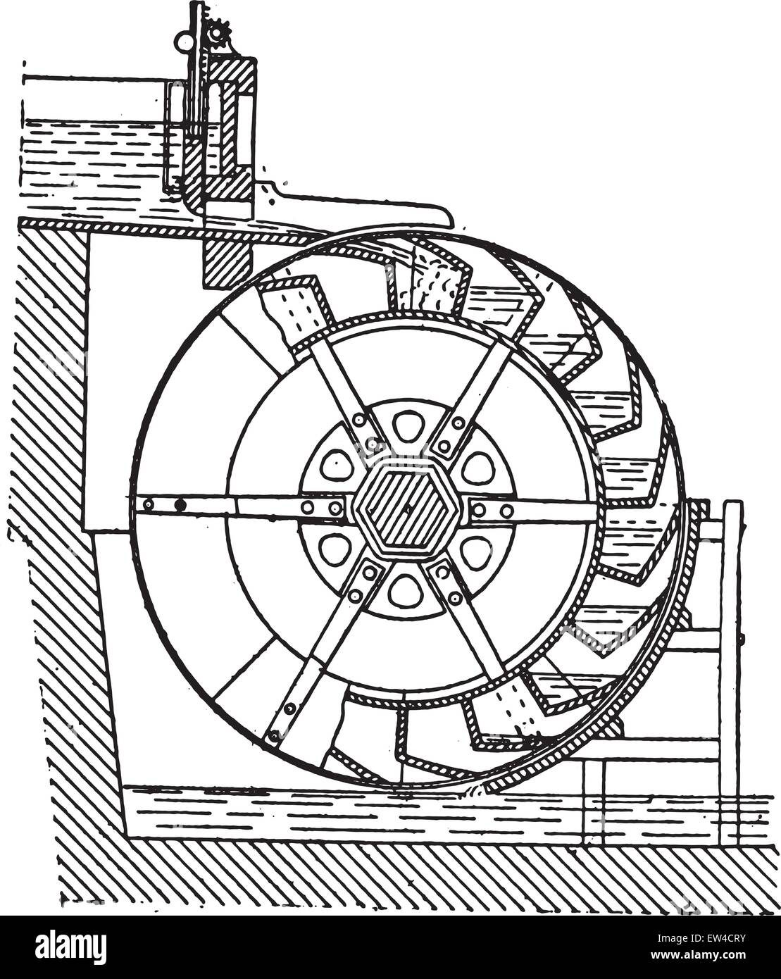 Drag bucket Stock Vector Images - Alamy