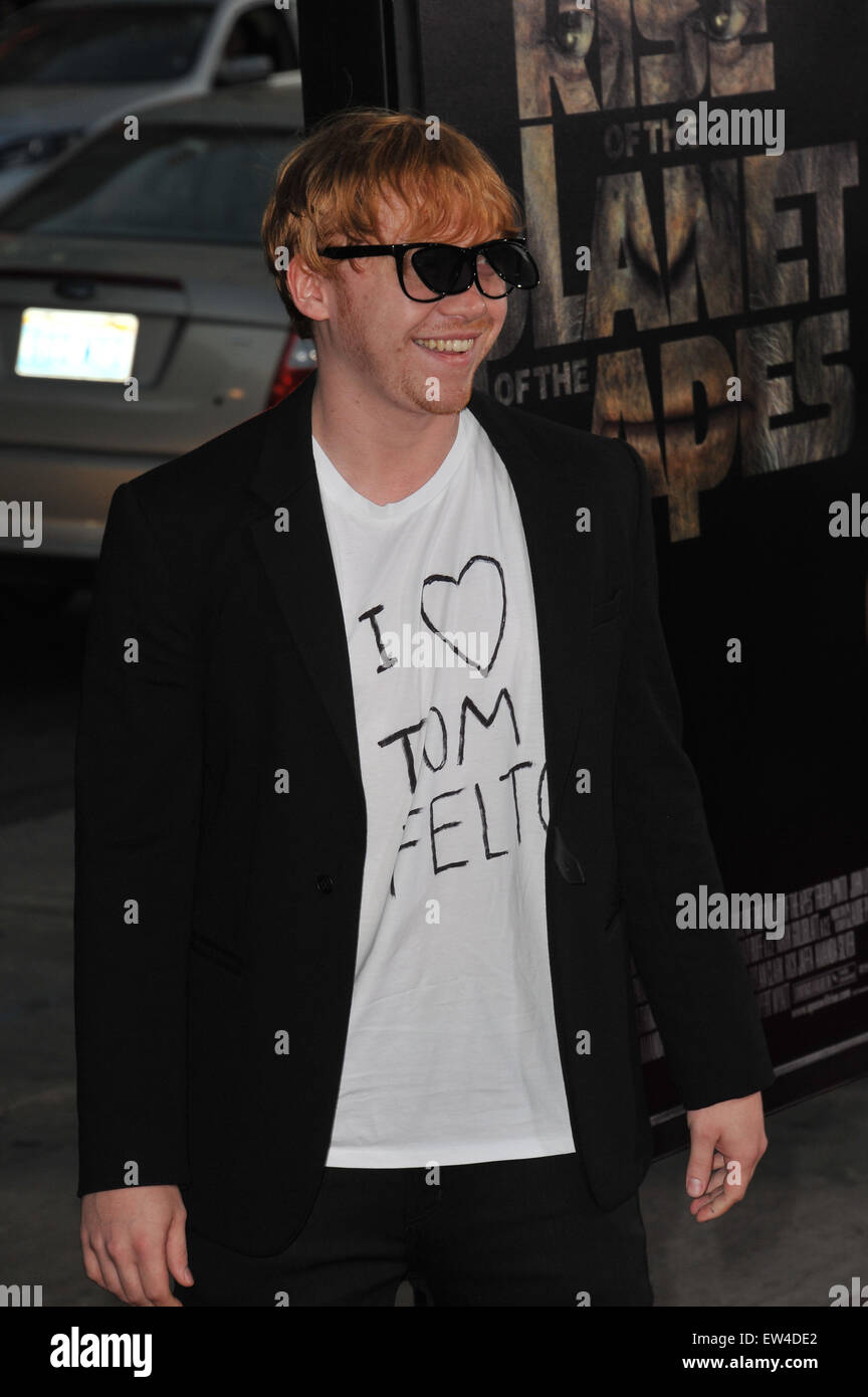 LOS ANGELES, CA - JULY 28, 2011: Rupert Grint at the Los Angeles ...