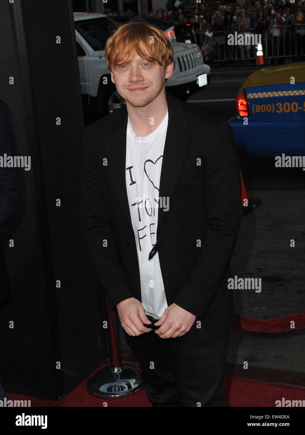 LOS ANGELES, CA - JULY 28, 2011: Rupert Grint at the Los Angeles ...