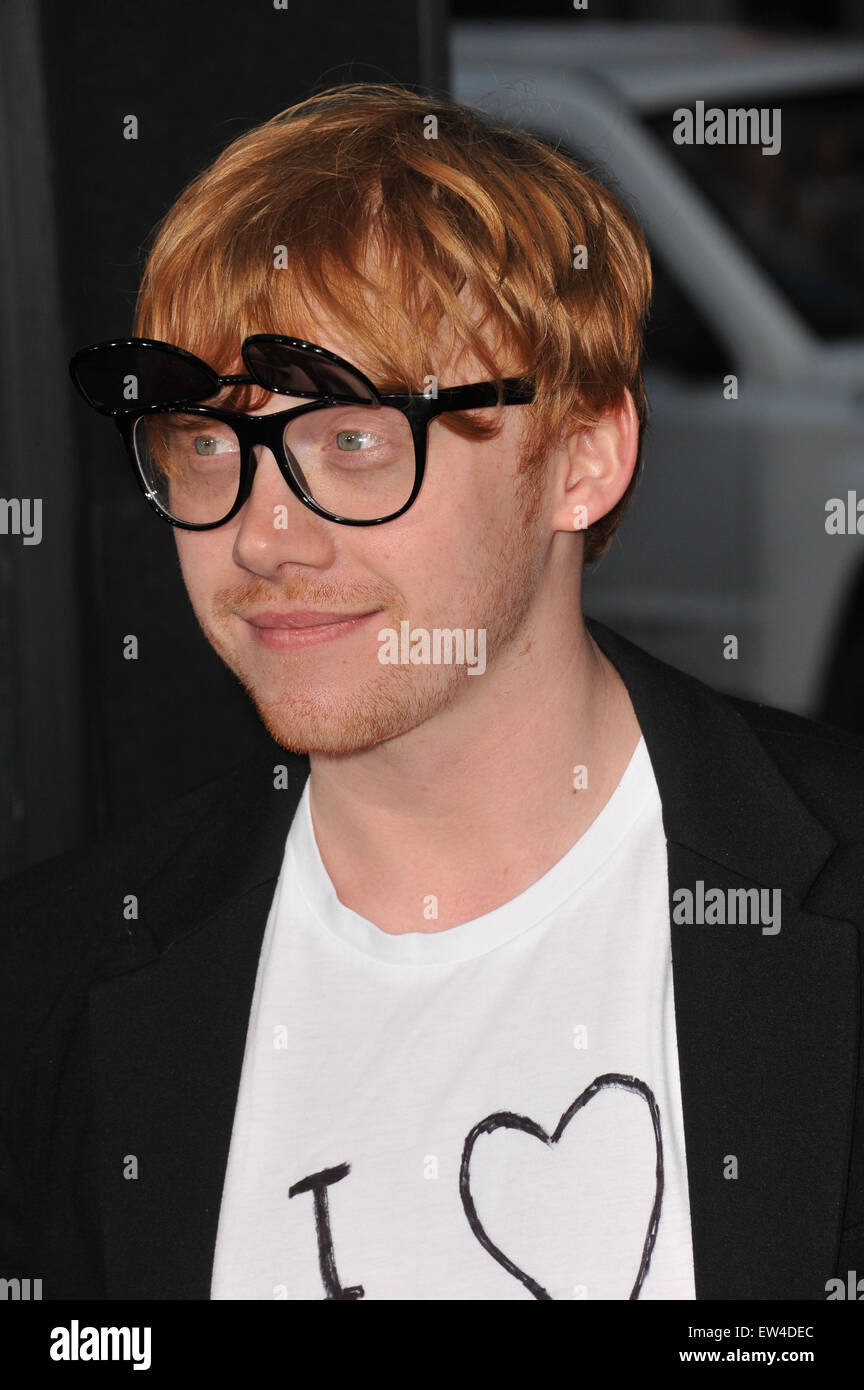 LOS ANGELES, CA - JULY 28, 2011: Rupert Grint at the Los Angeles ...
