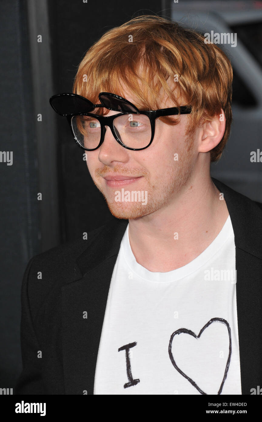 LOS ANGELES, CA - JULY 28, 2011: Rupert Grint at the Los Angeles ...