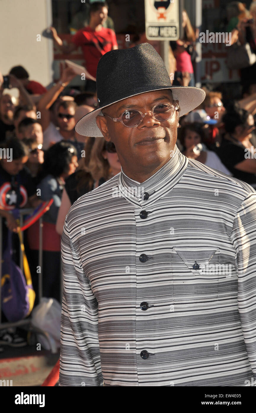 LOS ANGELES, CA - JULY 19, 2011: Samuel L. Jackson at the premiere of ...
