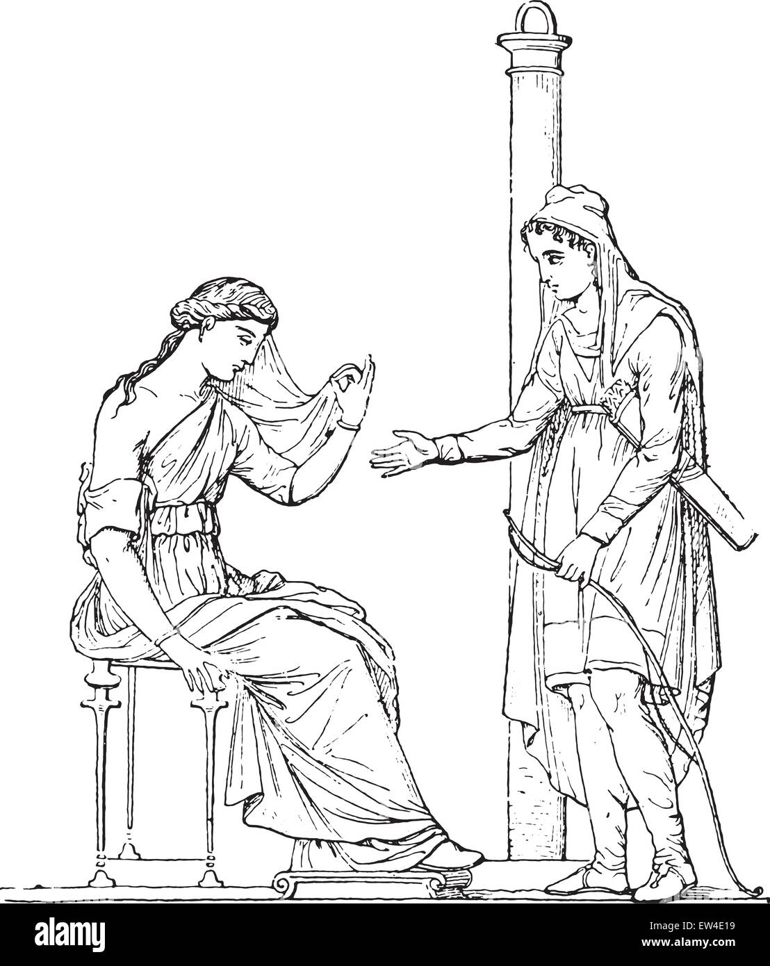 Helen of troy painting hi-res stock photography and images - Alamy