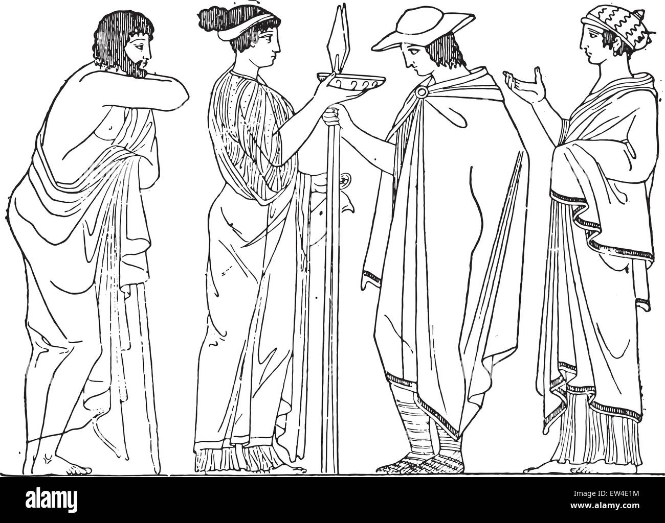 Chlamys Stock Vector Images - Alamy